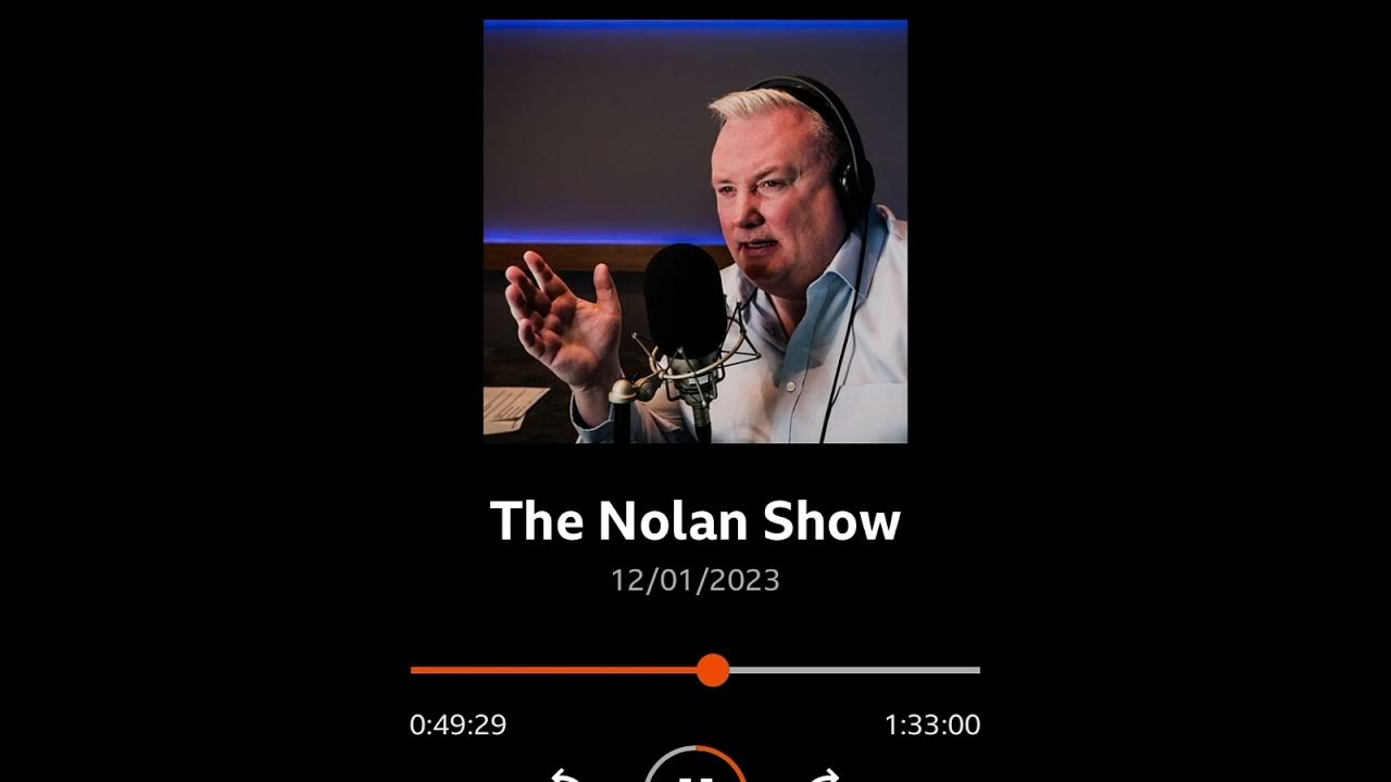 Caller Gary on BBC Radio Ulster (Nolan Show) Thurs 12/01/23 - YouTube