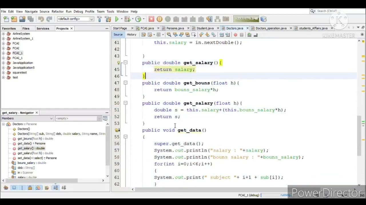 FCAI SYSTEM OOP Project second year (objects, inheritance ,polymorphism and exception handling ...