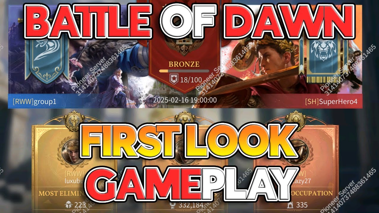 BATTLE OF DAWN! First Look Gameplay Guide! Age of Empires Mobile - YouTube