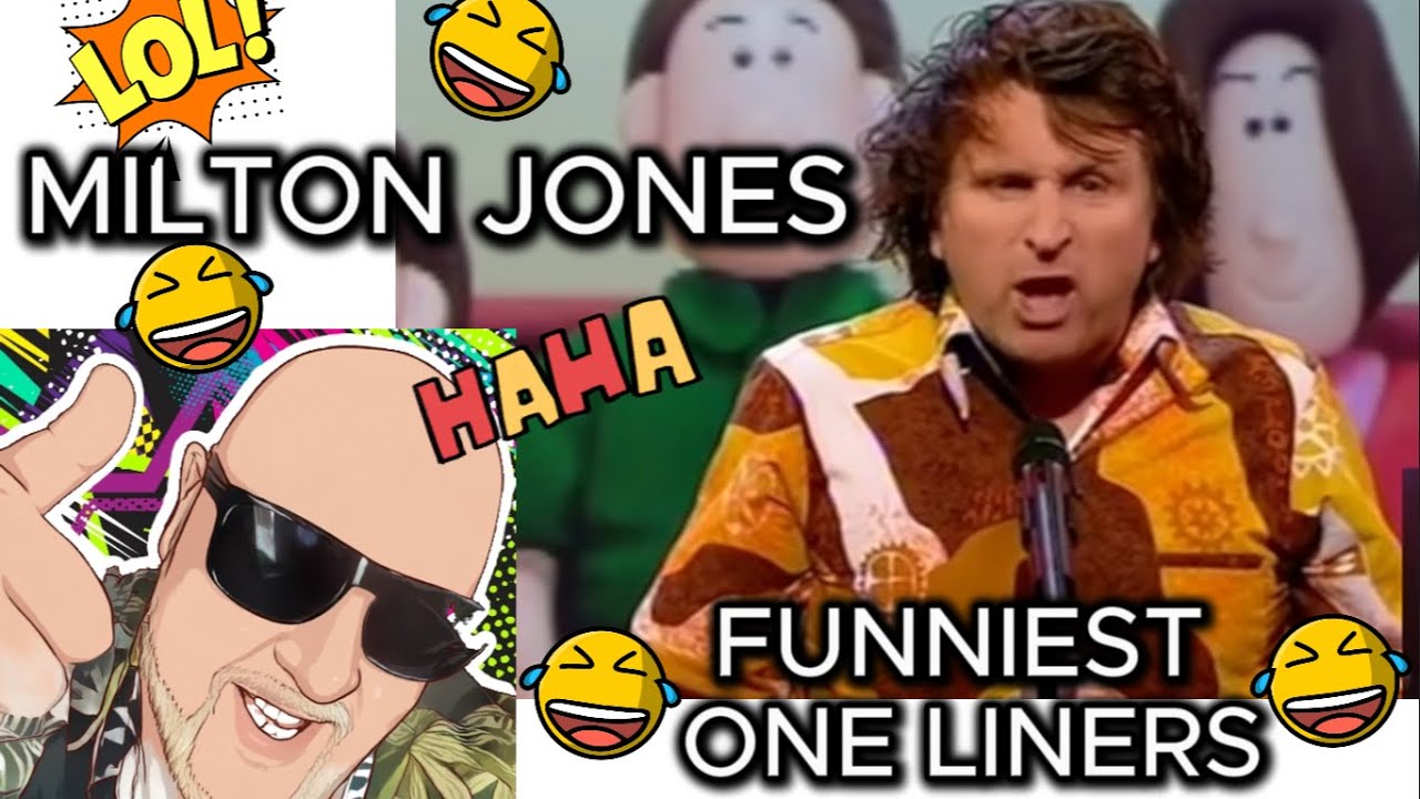 "Reacting to Milton Jones' Funniest One-Liners: Non-Stop Chuckles!" 😂🤣😂 ...