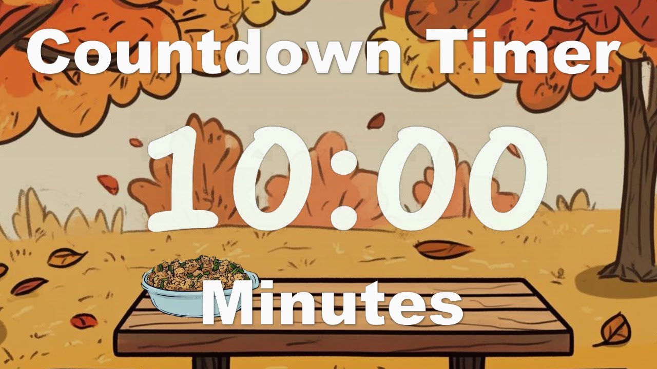 10 Minute Timer Thanksgiving Side Dishes (No Music, Bell at the End ...
