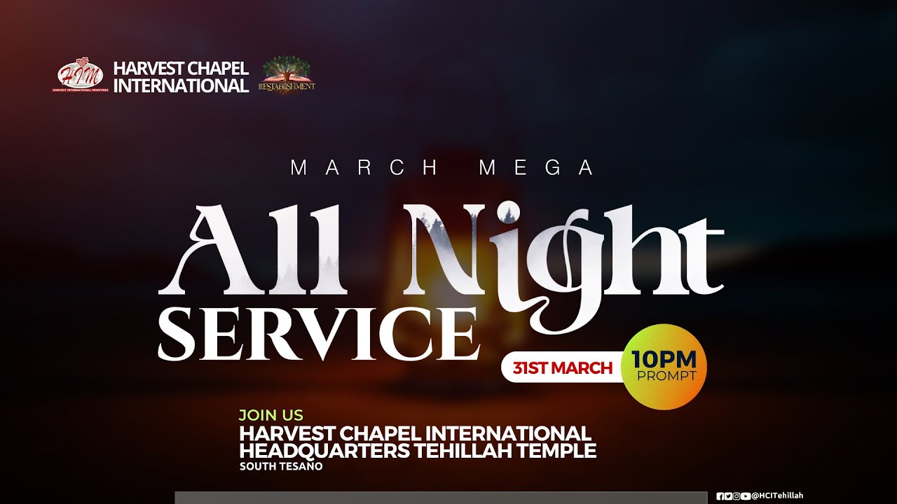 HCI | All Night Service | 31.03.23 - YouTube