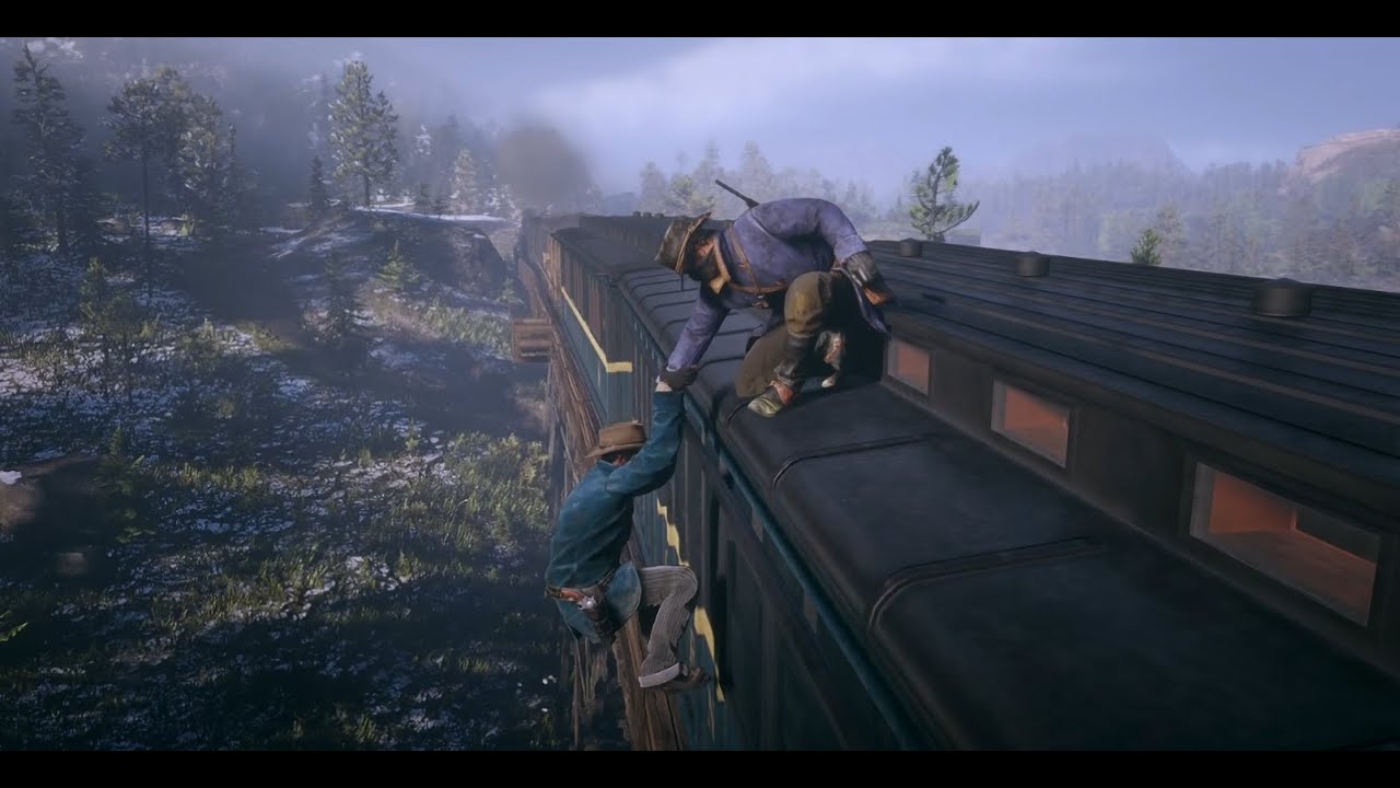 RDR2 Train Robbery Mission | Lenovo LOQ RTX 4050 | Medium Settings | 70 ...