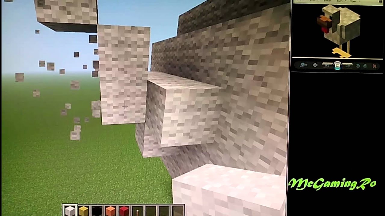 Minecraft - Constructii : Găina [#3] - YouTube