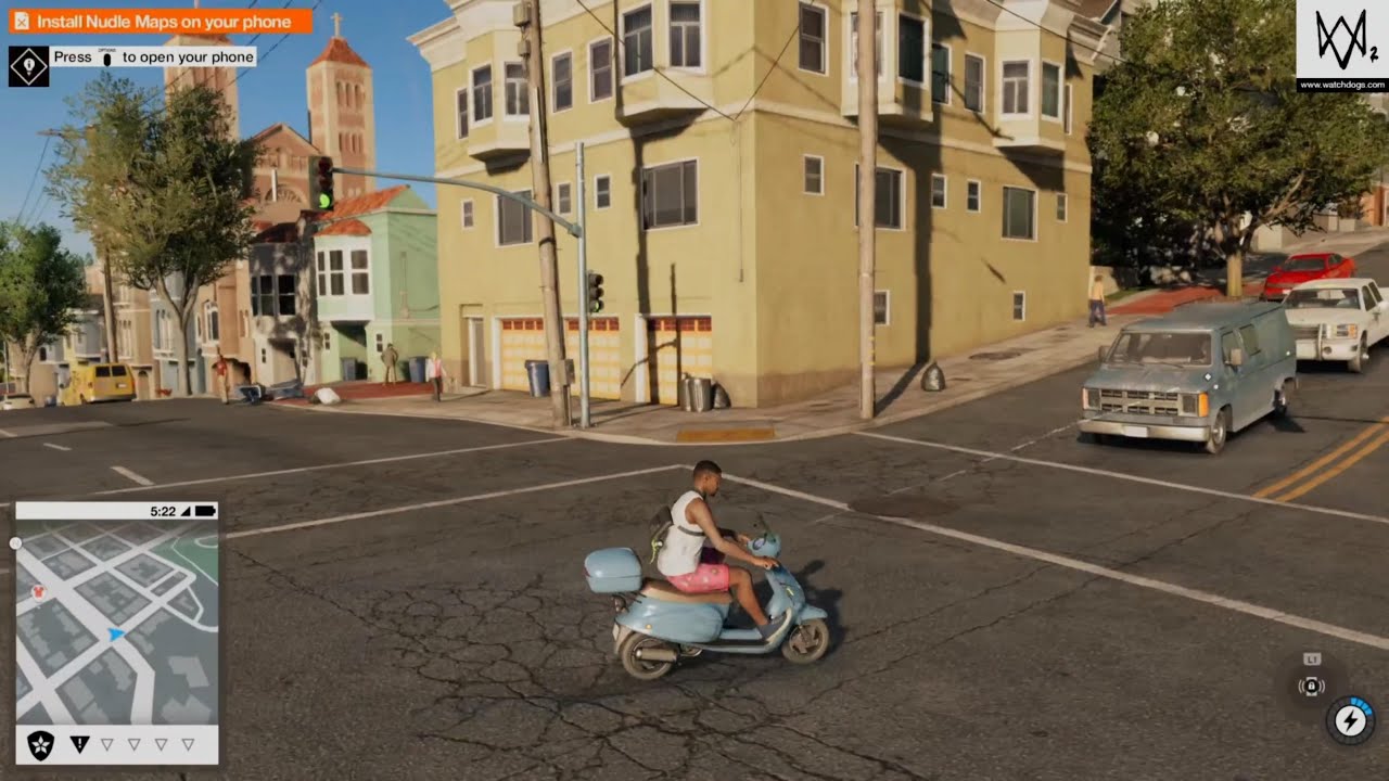 WATCH DOGS 2 OPEN WORLD FREE ROAM HIGH GRAPHICS GAMEPLAY IN PS5 ...