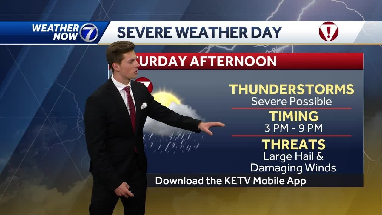 Severe Weather Day on Saturday for the possibility of strong storms ...