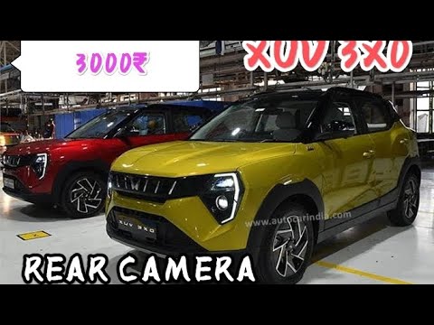 XUV 3X0 REAR CAMERA INSTALLATION || Full Details Video || Original ...
