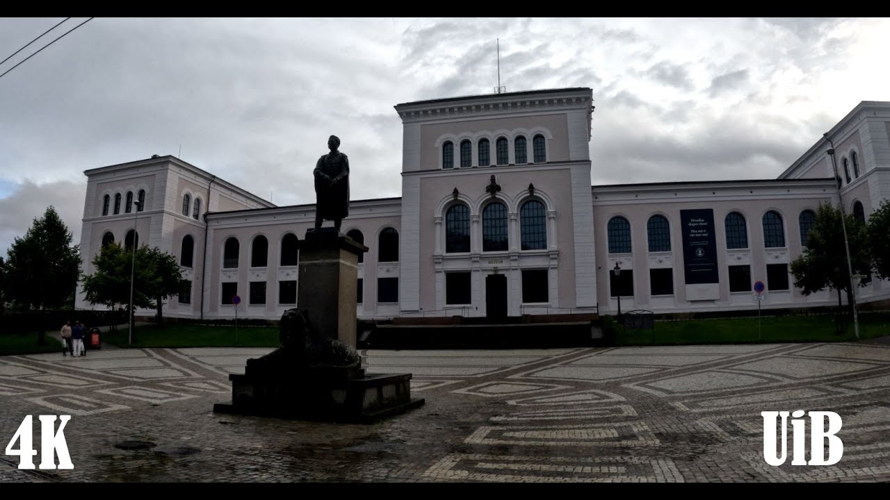 Virtual walking tour University of Bergen, Norway [4K Video] - YouTube