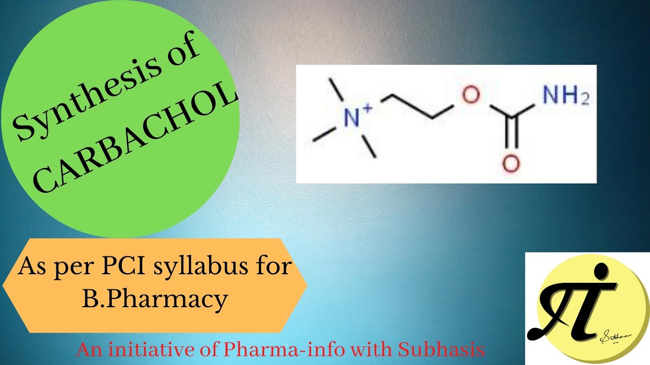 Synthesis of Carbachol - YouTube