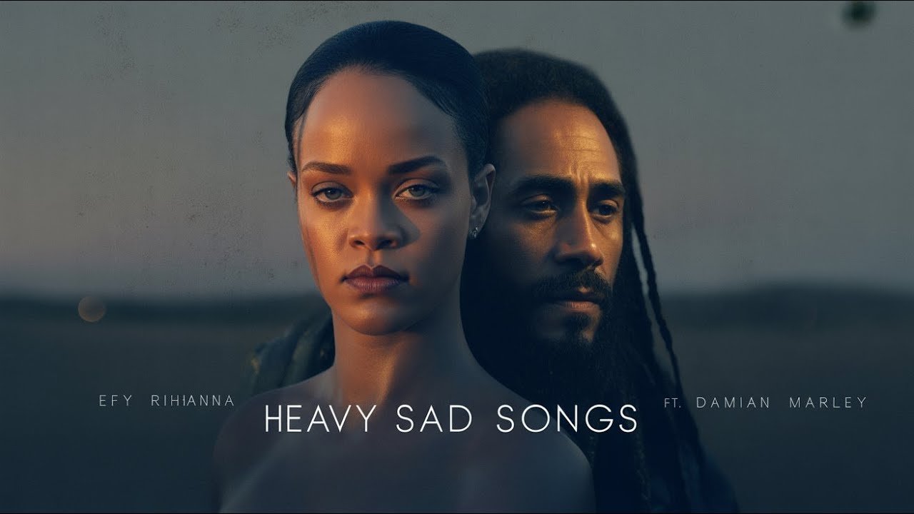 Rihanna ft. Damian Marley – Heavy Sad Songs (Lyrics Video) - YouTube