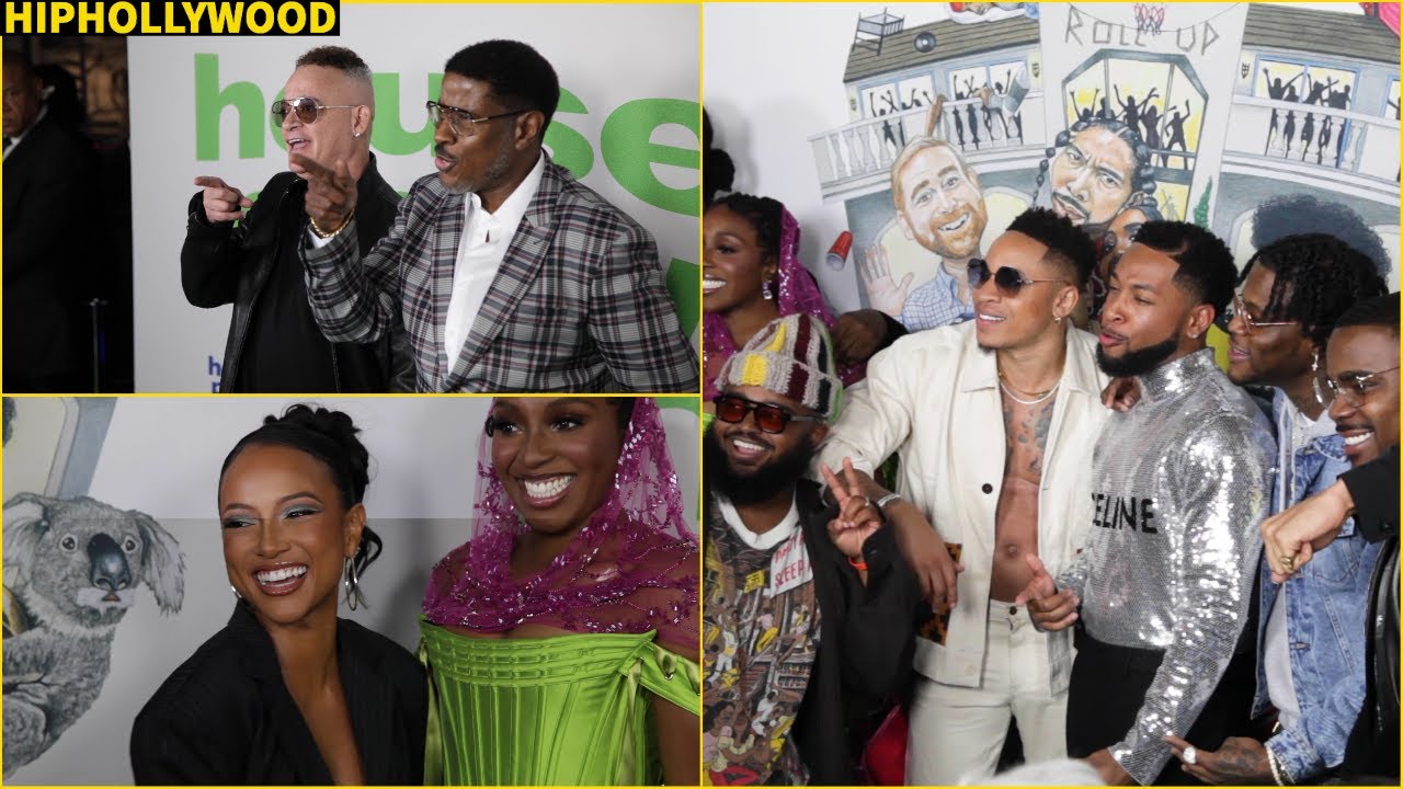 Stars Get Litty At Hollywood 'House Party' Premiere - YouTube