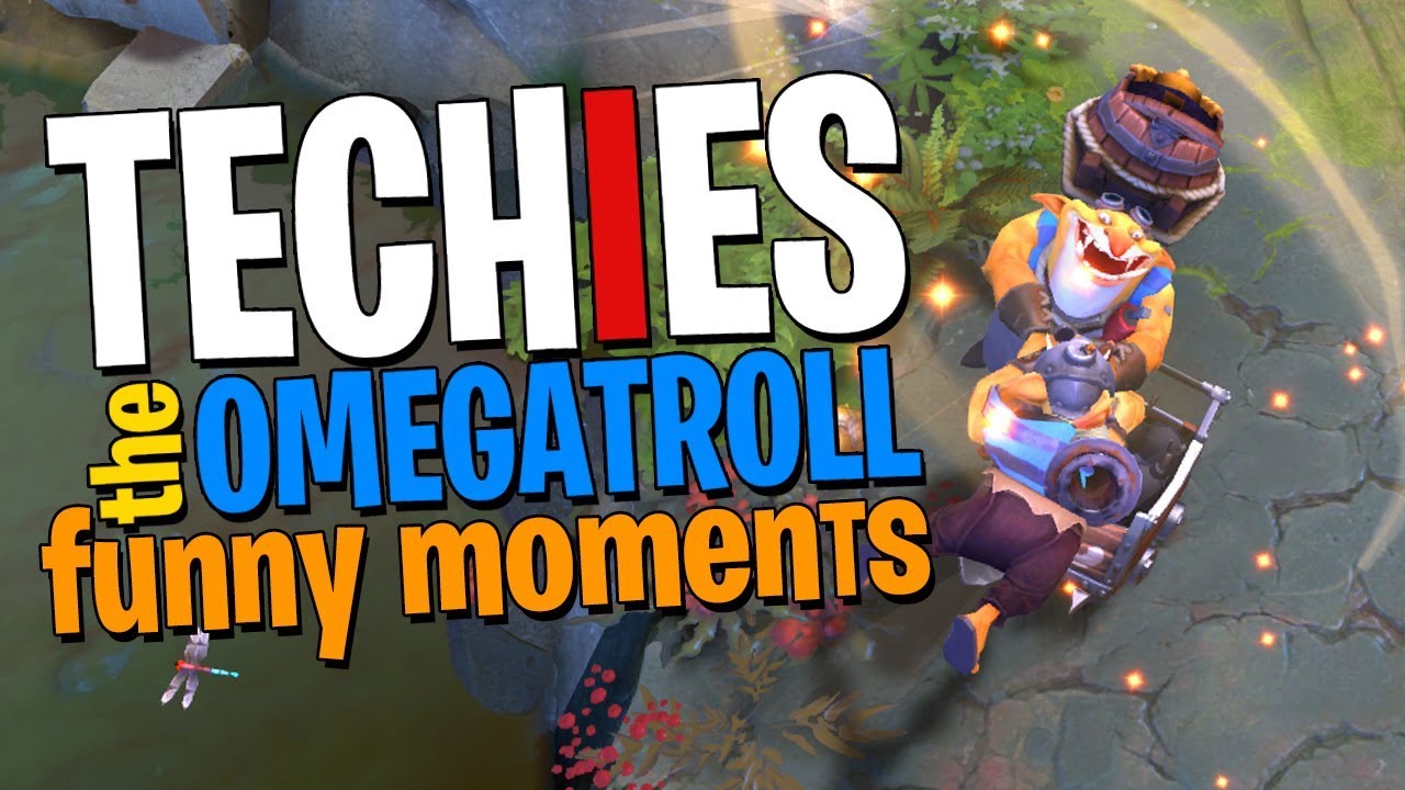 Techies the OMEGATROLL - DotA 2 Funny Moments - YouTube