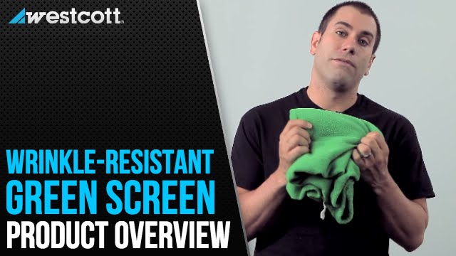 Westcott Green Screen Wrinkle-Resistant Background Overview - YouTube
