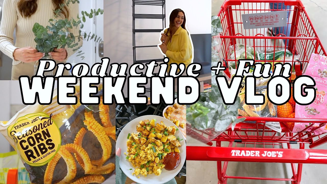 MOVING VLOG 2 with Trader Joe's Haul, Meal Ideas and Apartment Updates ...