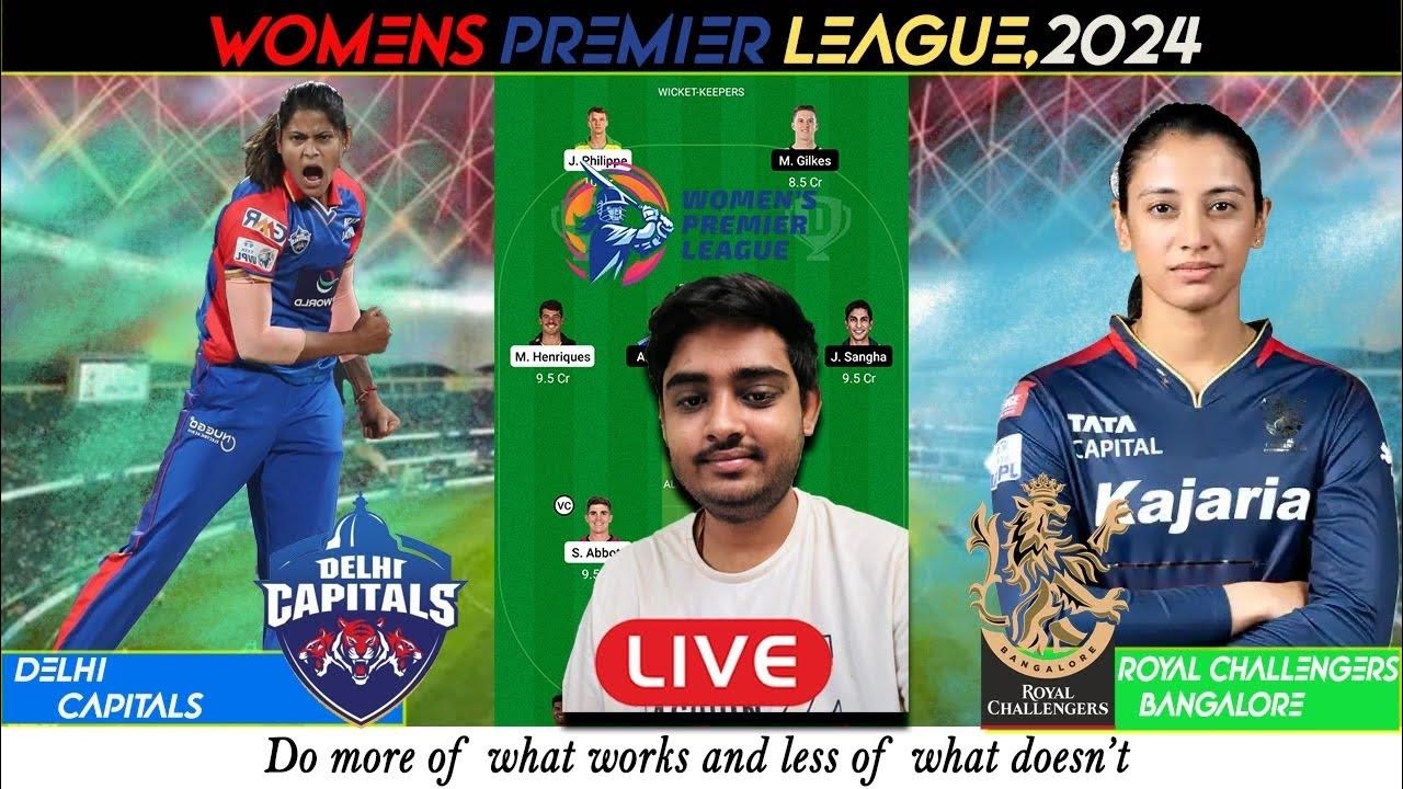 Highlight 26:04 – 31:04 from RCBW vs DCW Final match Prediction WPL 2024 | Royal Challenger ...