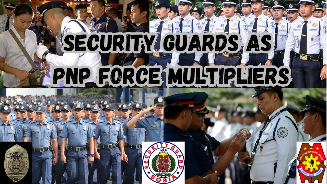 SECURITY GUARD AS PNP FORCE MULTIPLIER - YouTube