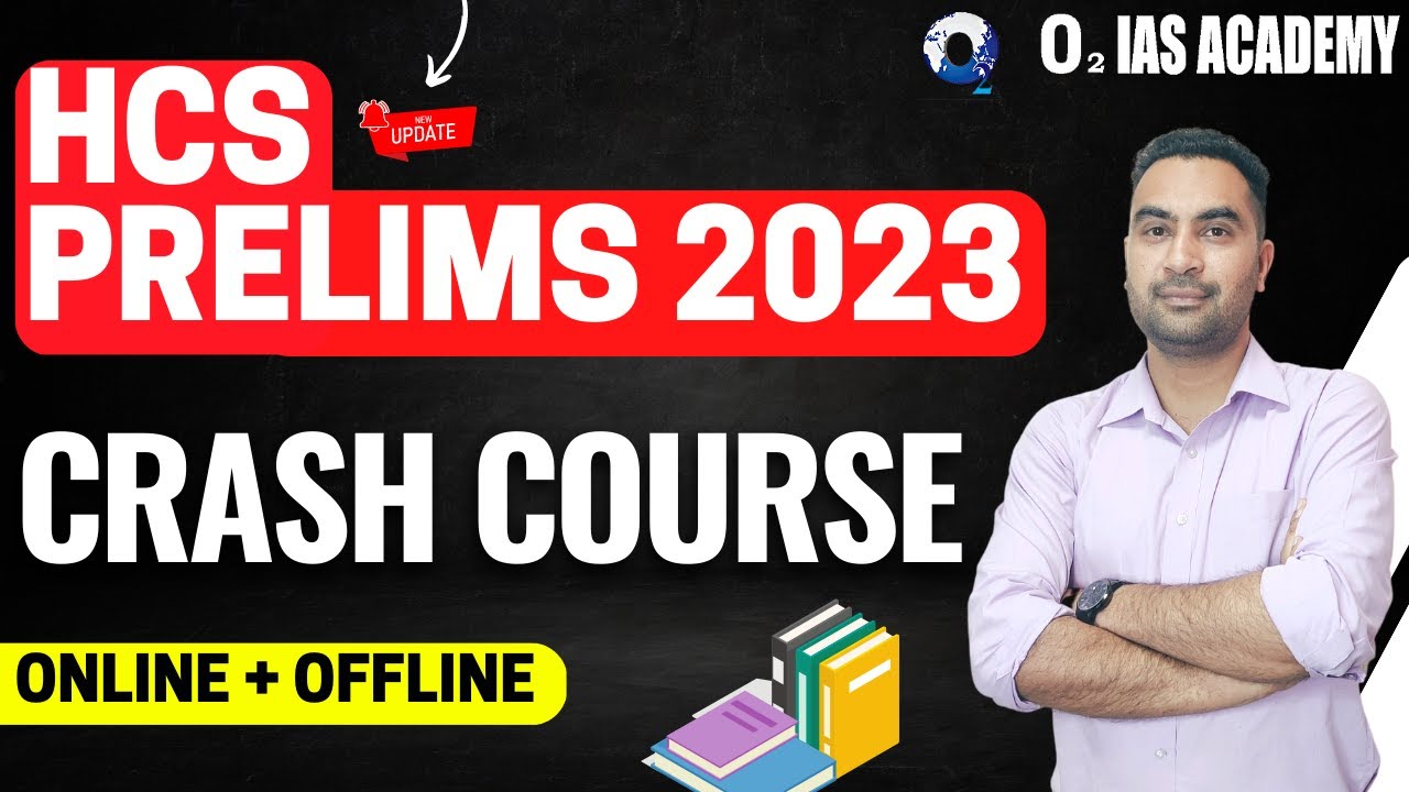 HCS Prelims crash Course 2023 | HCS 2023 Online Batch | Haryana Civil ...