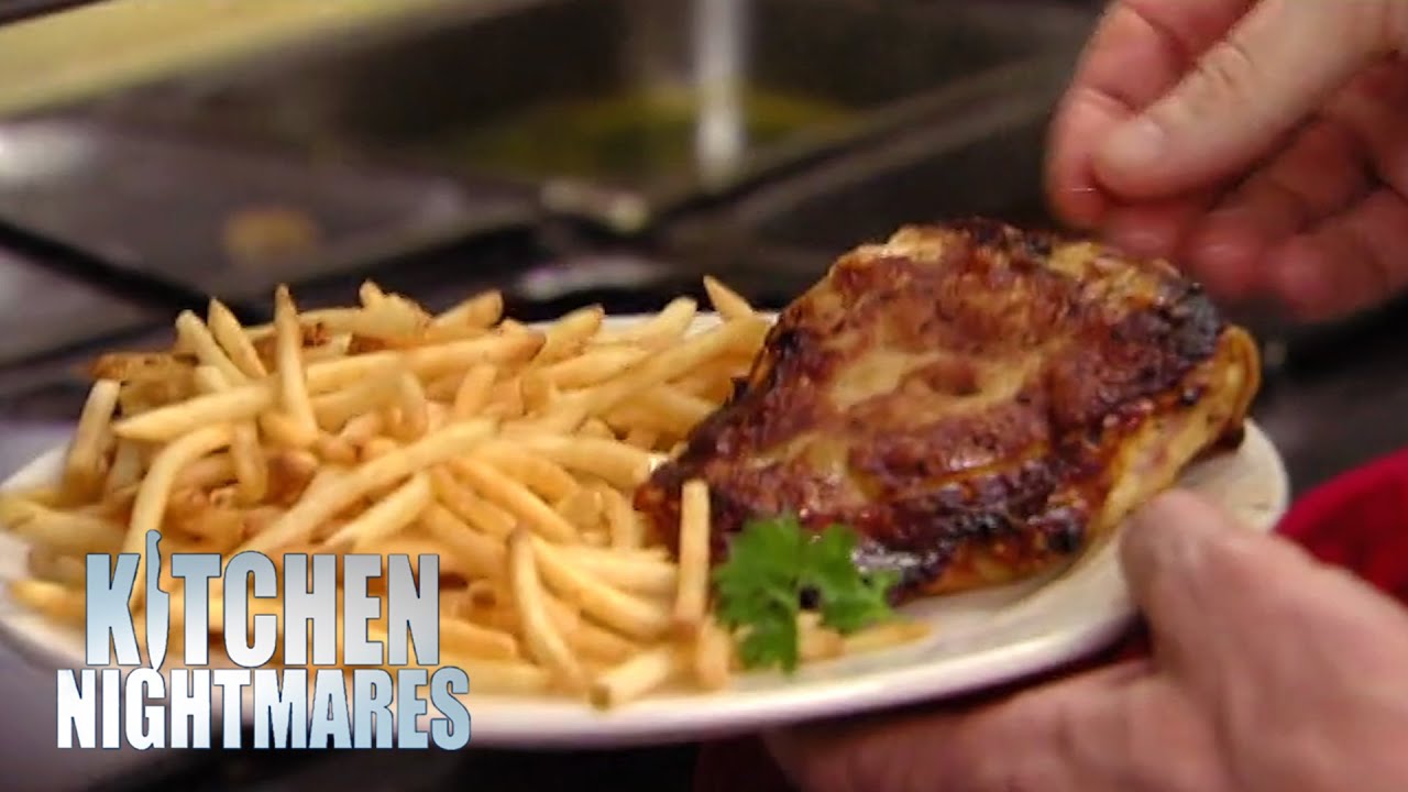 Gordon Ramsay Stops Burnt Food From Being Served | Kitchen Nightmares ...