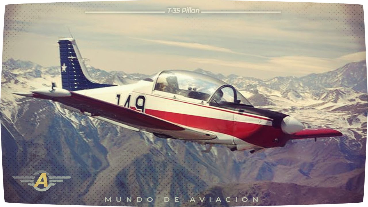 ENAER T-35 Pillán - Entrenador chileno - YouTube