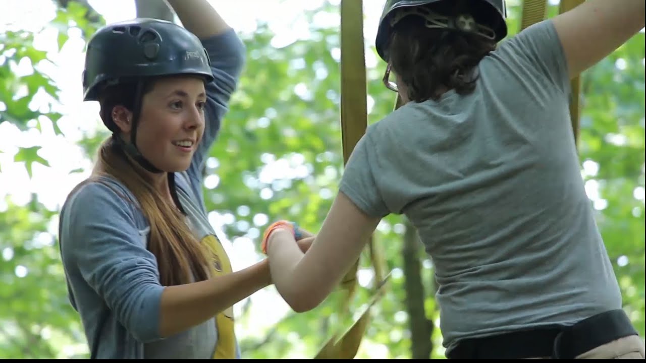 Young Life Capernaum Camp at NorthBay 2014: Ropes Course - YouTube