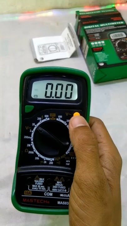 Mastech Digital Multimeter unboxing || Mas830 Series || #Shorts - YouTube