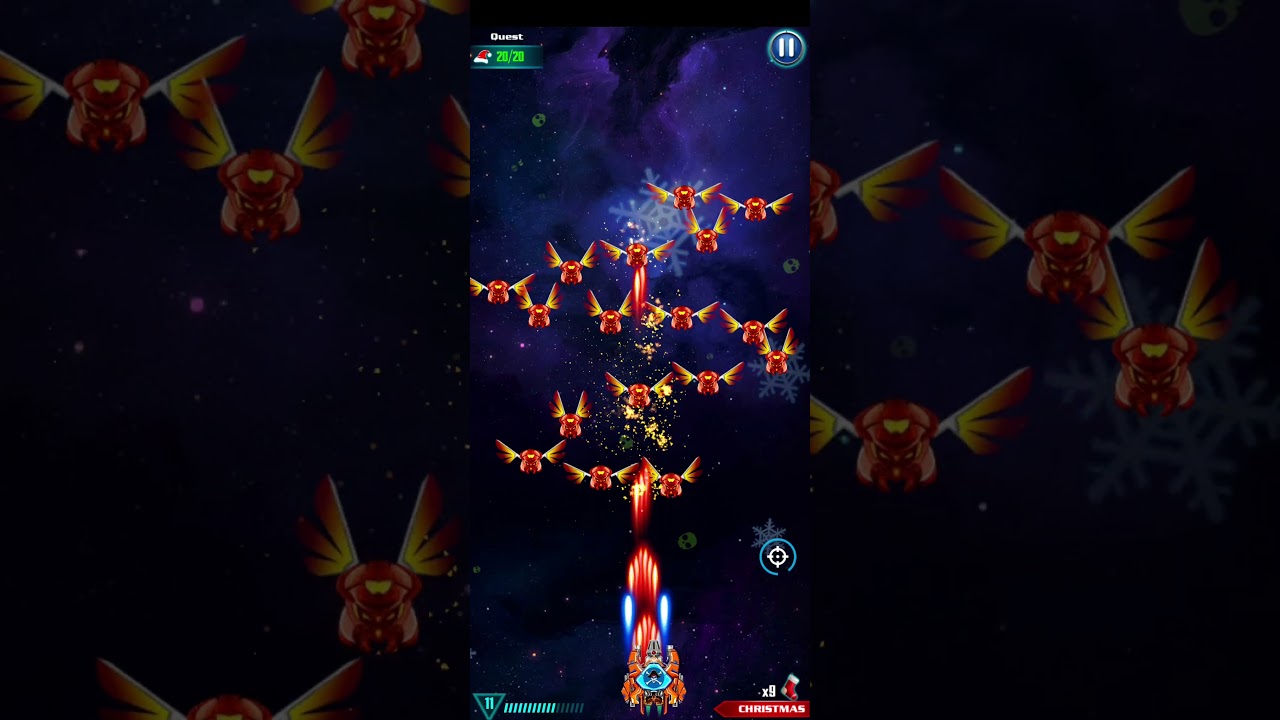 Alien Shooter Merry Christmas Event Level 6 - YouTube