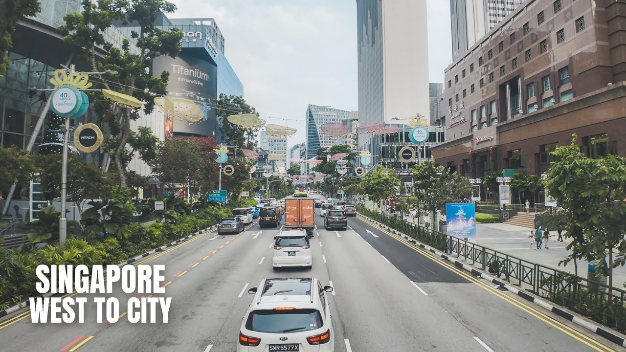 Singapore City: Bukit Panjang to Dhoby Ghaut (November 2023) - YouTube