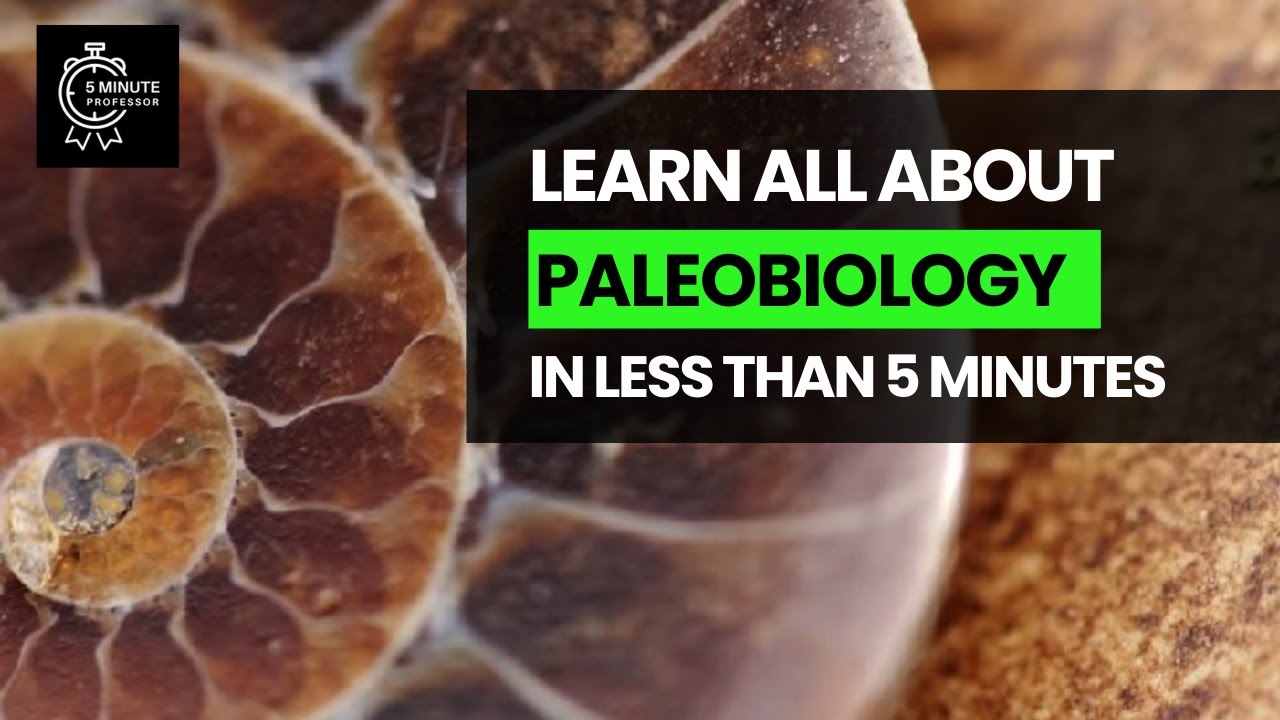 Learn all about Paleobiology in LESS THAN 5 minutes - Science - YouTube