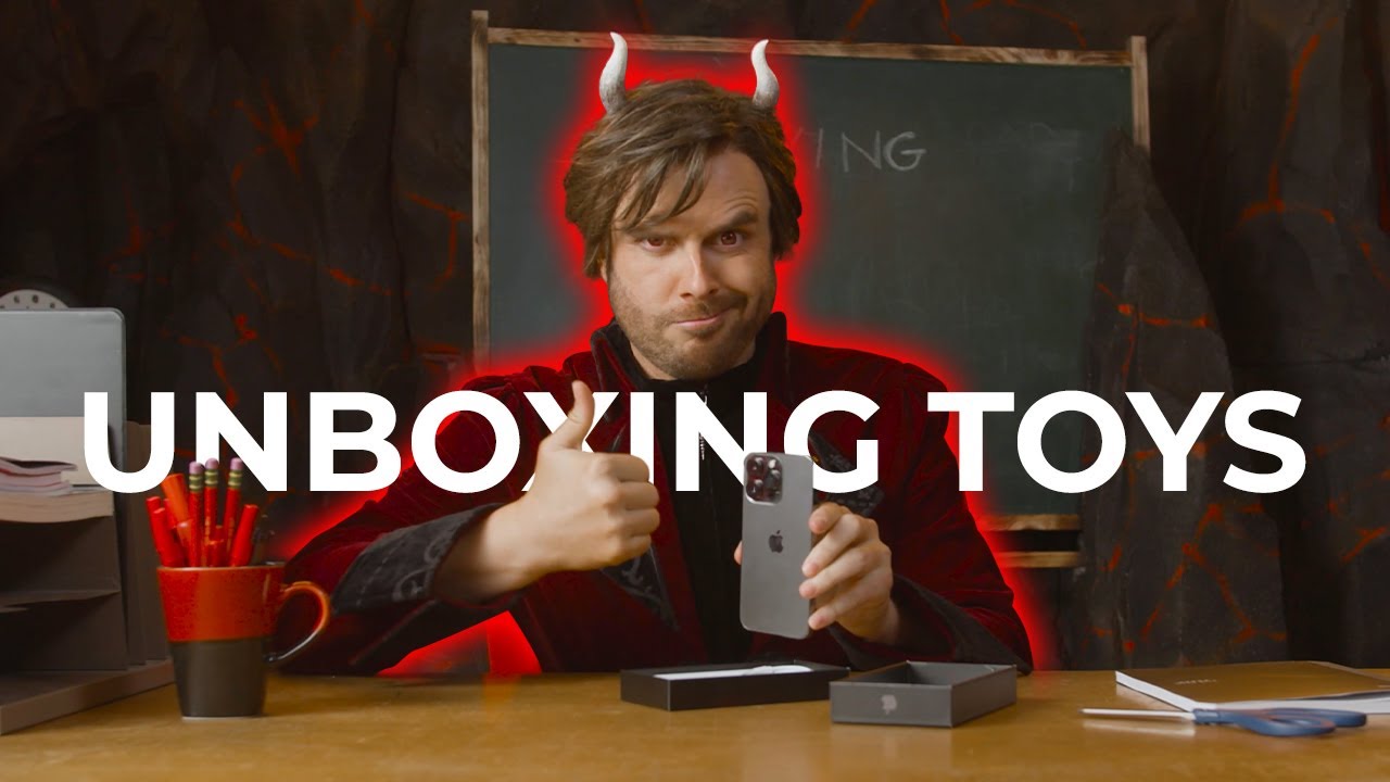 iPhone 13 Unboxing with The Devil - YouTube