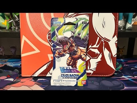 Digimon TCG. Next Adventure Sleeved Booster Packs x5 - YouTube
