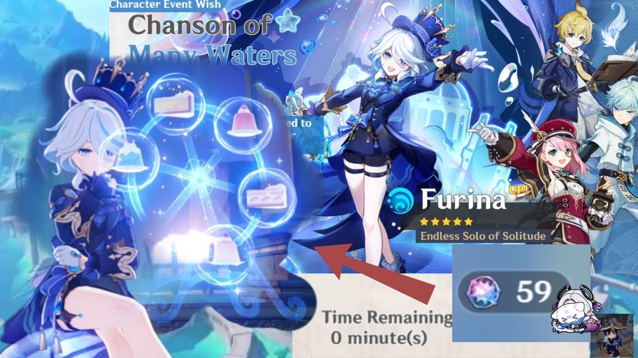 ꒰Pulling Furina 0 minutes After Release .ᐟ. ๋࣭ ꒱ - YouTube