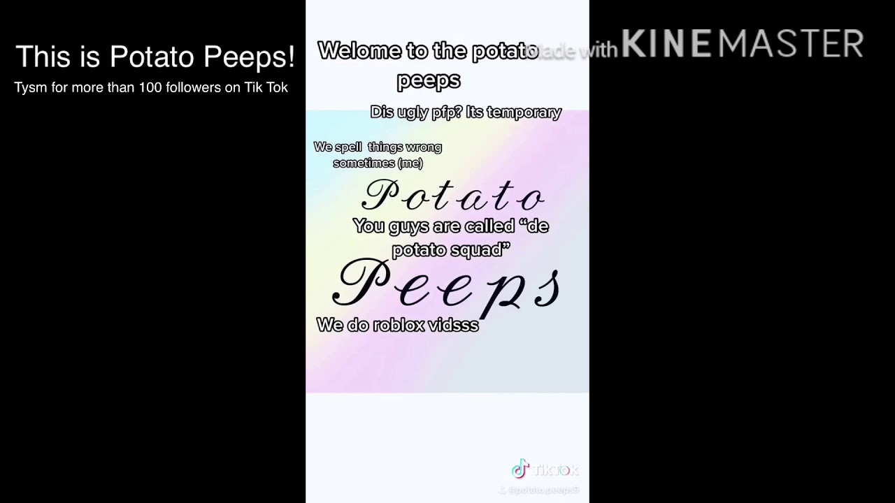 Welcome to Potato Peeps!! - YouTube
