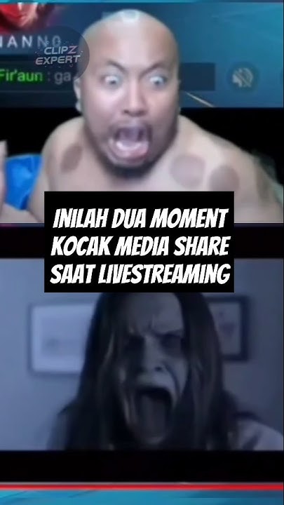 inilah dua moment kocak media share saat livestreaming #short #streamer - YouTube