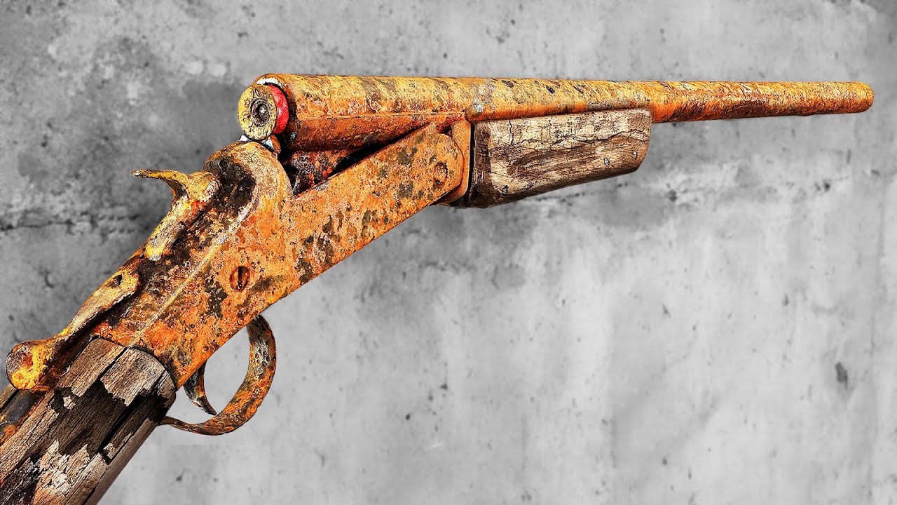 IZH-5 | Old Shotgun Restoration - YouTube