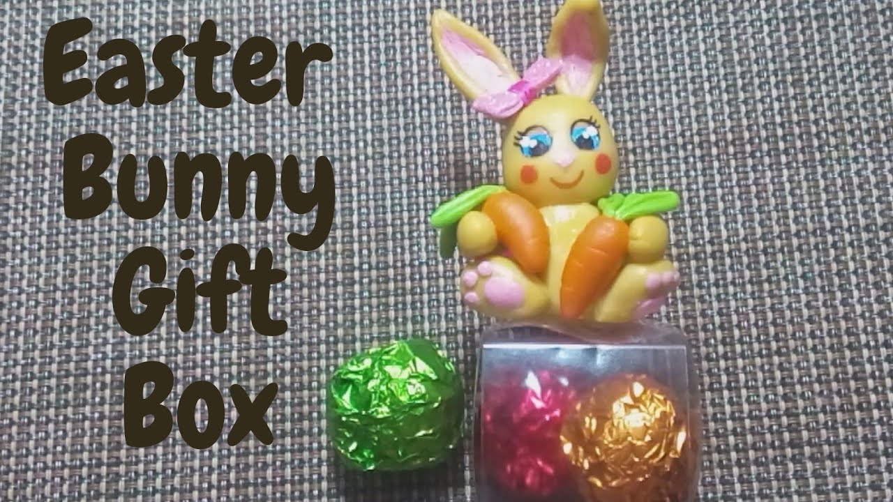 Diy Gift Box Ideas | How To Make Bunny Gift Box | Easter Bunny Gift Box ...