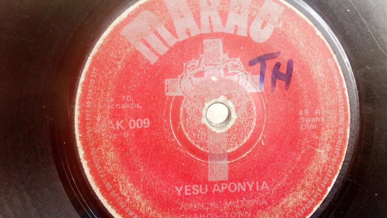 MACHAKOS TOWN CHOIR.YESU APONYA.MAKAO 09 SIDE B.BY JOHN MUTSYA. - YouTube