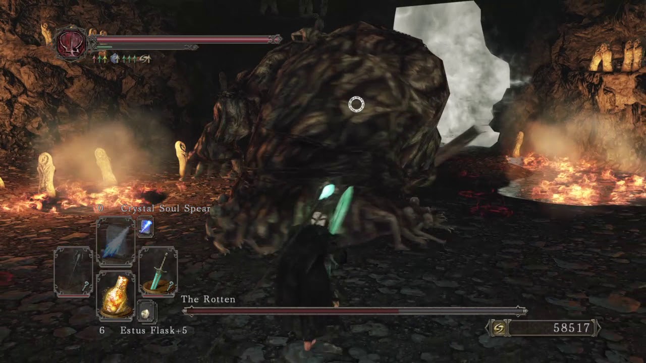 Dark Souls 2 cutting off both of the rotten’s arms - YouTube