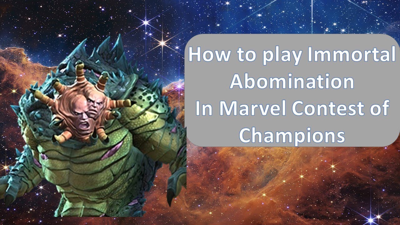 How to play Immortal Abomination ~ The Ultimate Guide - Marvel Contest ...