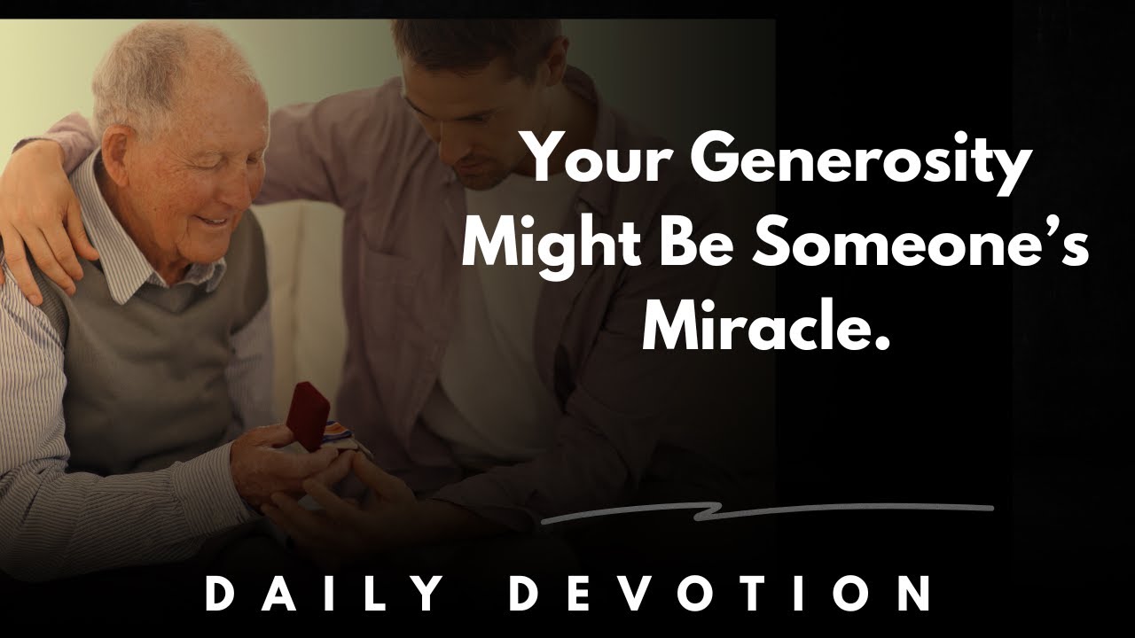 The Surprising Benefits of Practicing Generosity Every Day | 2nd Corinthians 9:7 | Daily ...