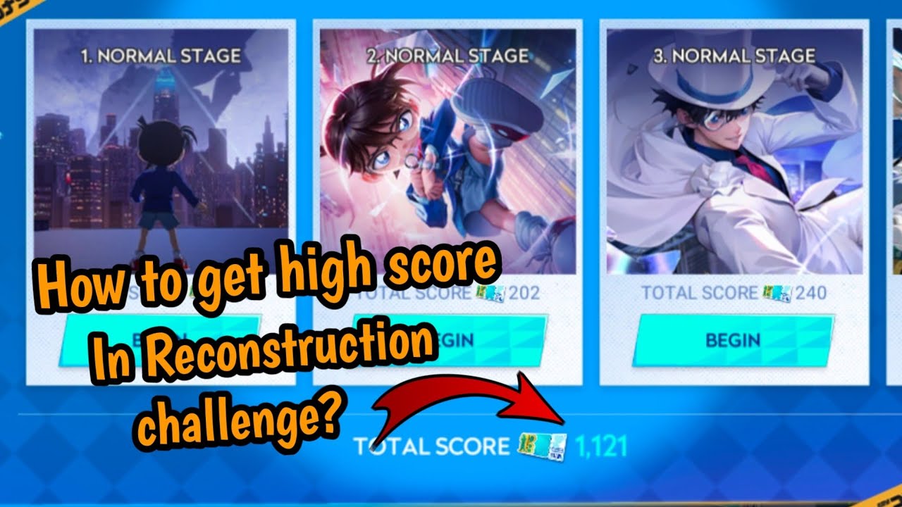 HOK x Detective Conan Reconstruction Challenge how to beat the mini ...