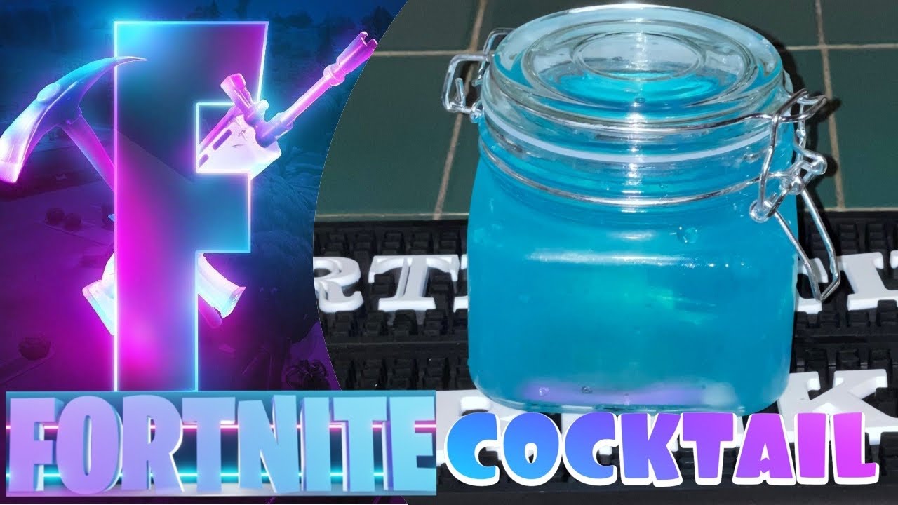 FORTNITE SHIELD POTION COCKTAIL 🍹 - YouTube