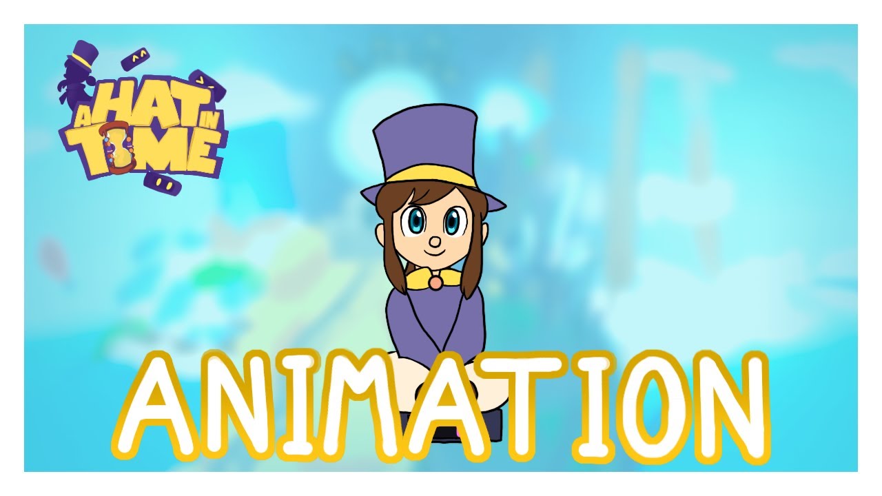 Hat Kid Goes For a Spin - A Hat in Time [Animation] - YouTube