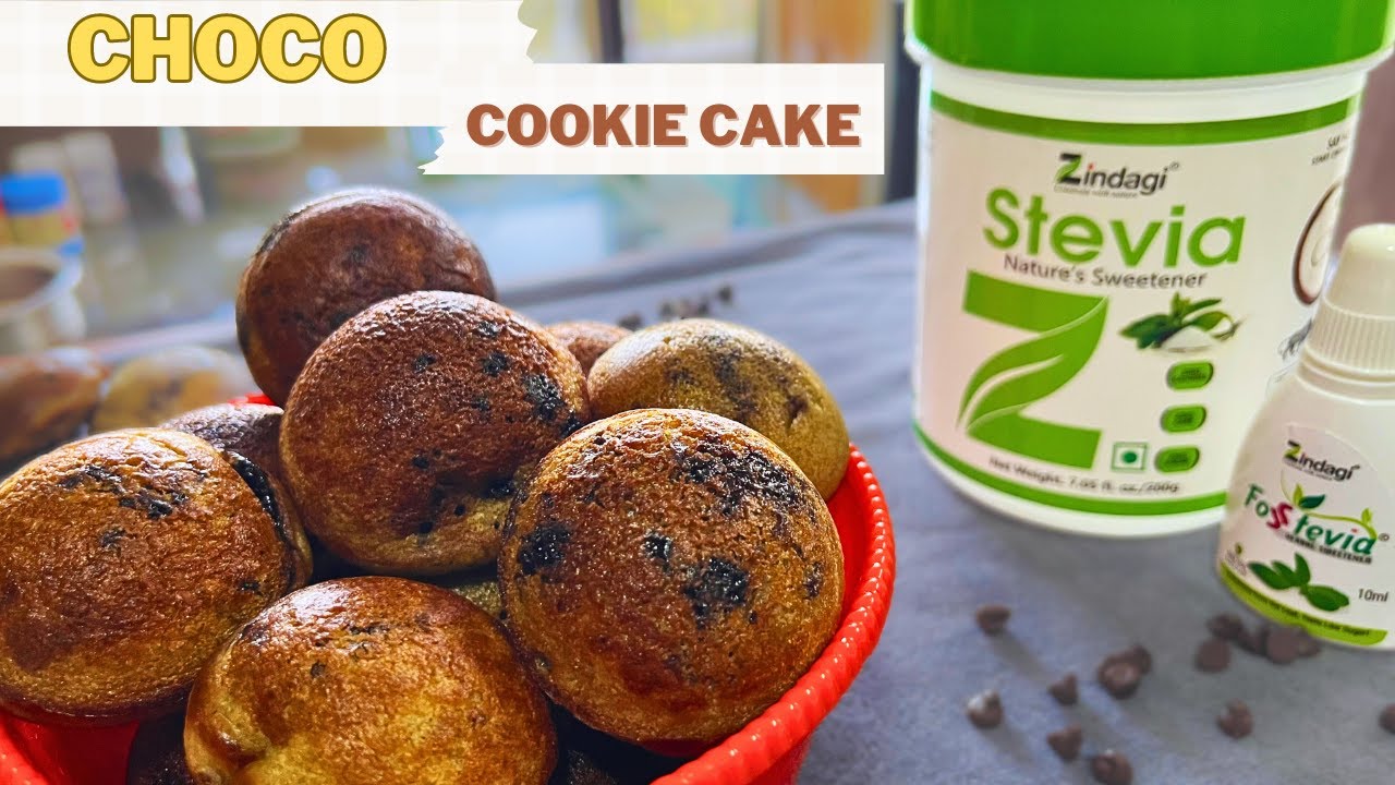 Chocolate Cookie Cake | Stevia Nature Sweetner | Cookie-Cake | Easy ...