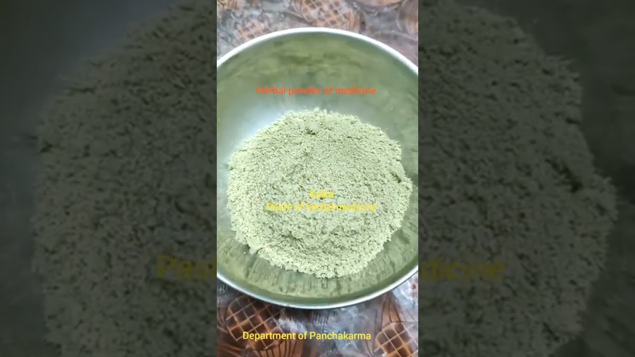 NIRUHA BASTI MIXING AYURVEDA PANCHAKARMA THERAPY BY Dr FEBIN P JOSE - YouTube