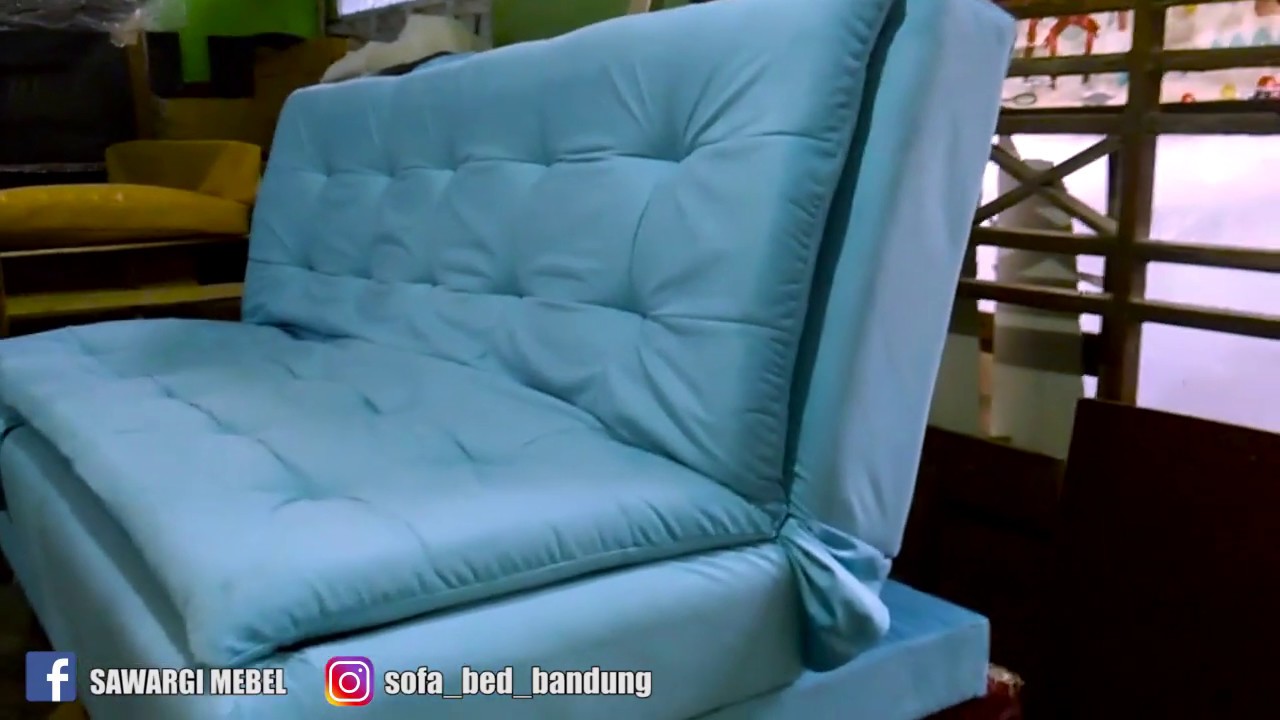 Sofa Bed Minimalis Buatan Produsen Sofa Rumahan #2 - YouTube