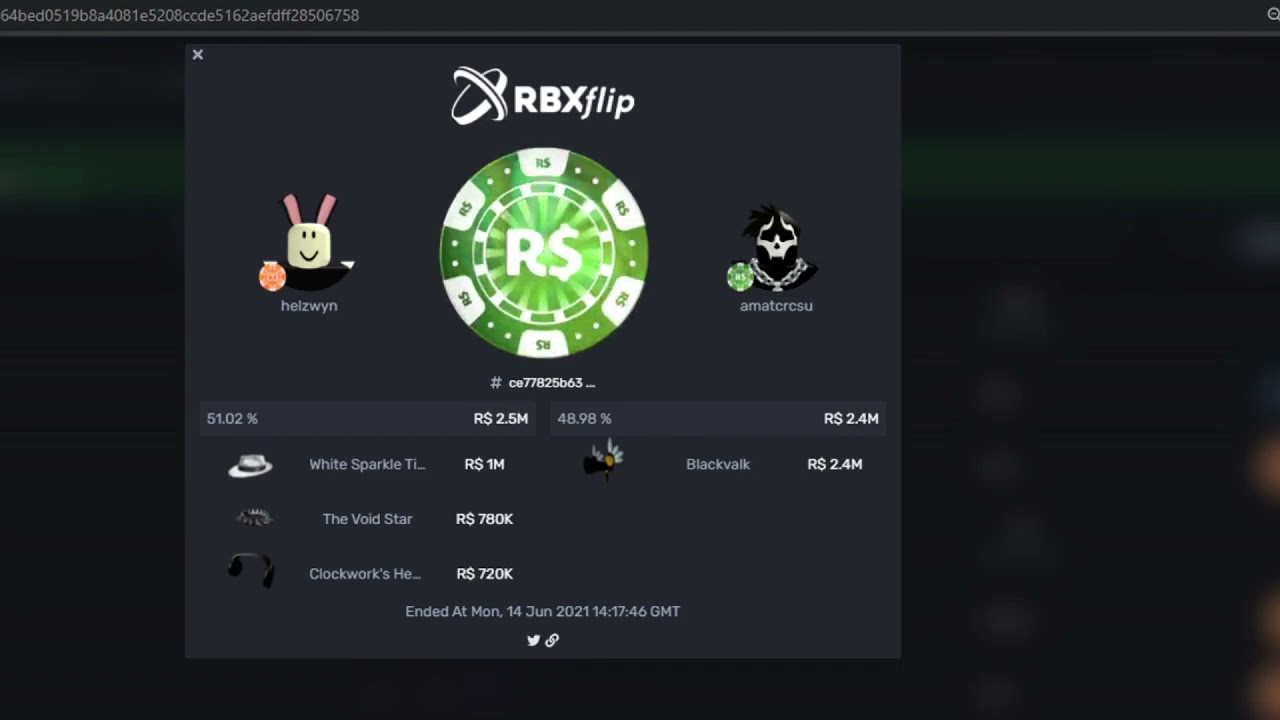 rbxflip.com 4.8m coin flip PART 2 (escaped getting cleaned) - YouTube
