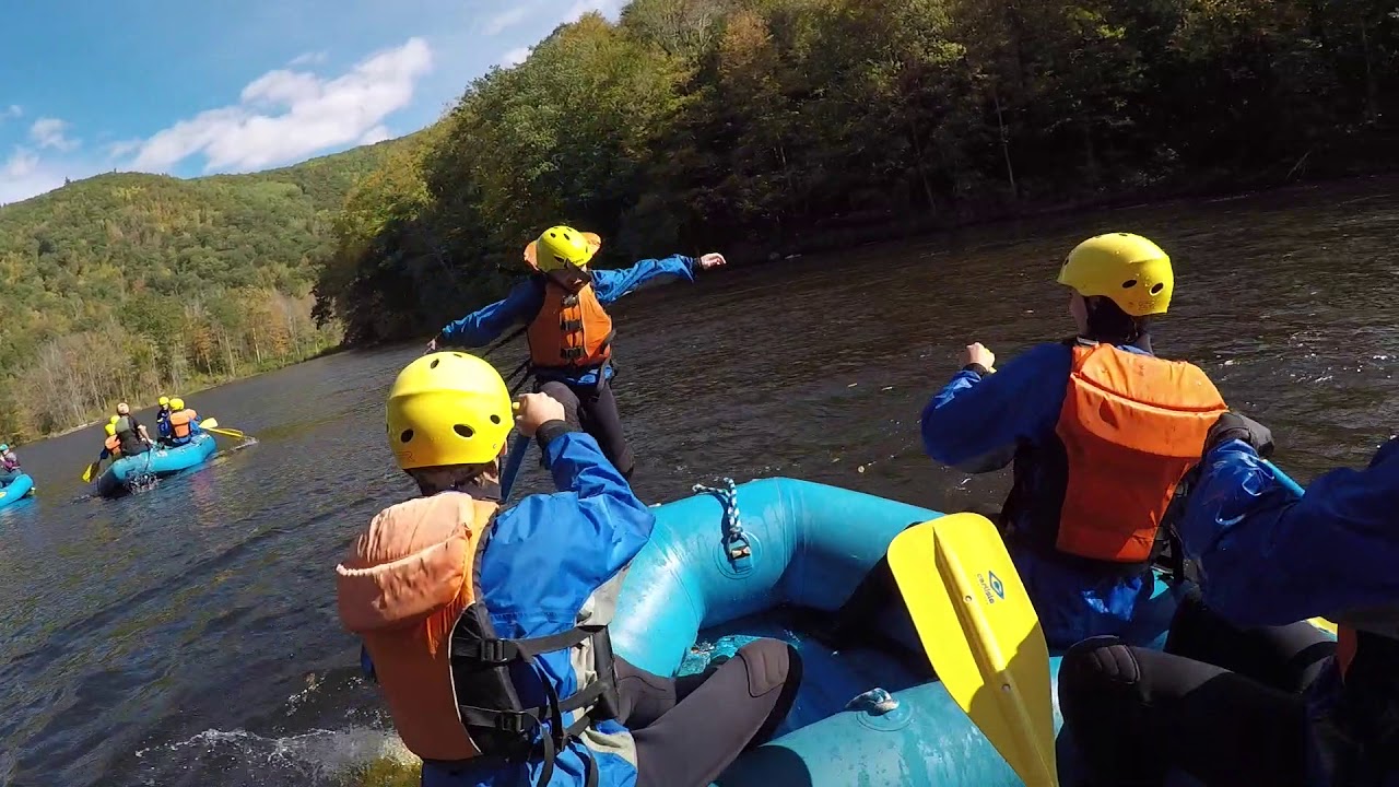 Outdoor Club Rafting Trip - YouTube