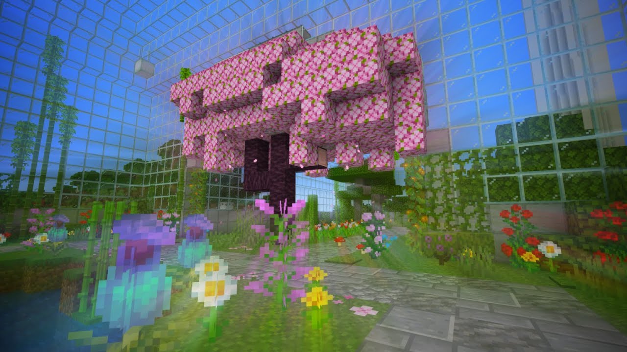 Conservatory of Flowers! | Let's Play! Minecraft Ep.154 - YouTube