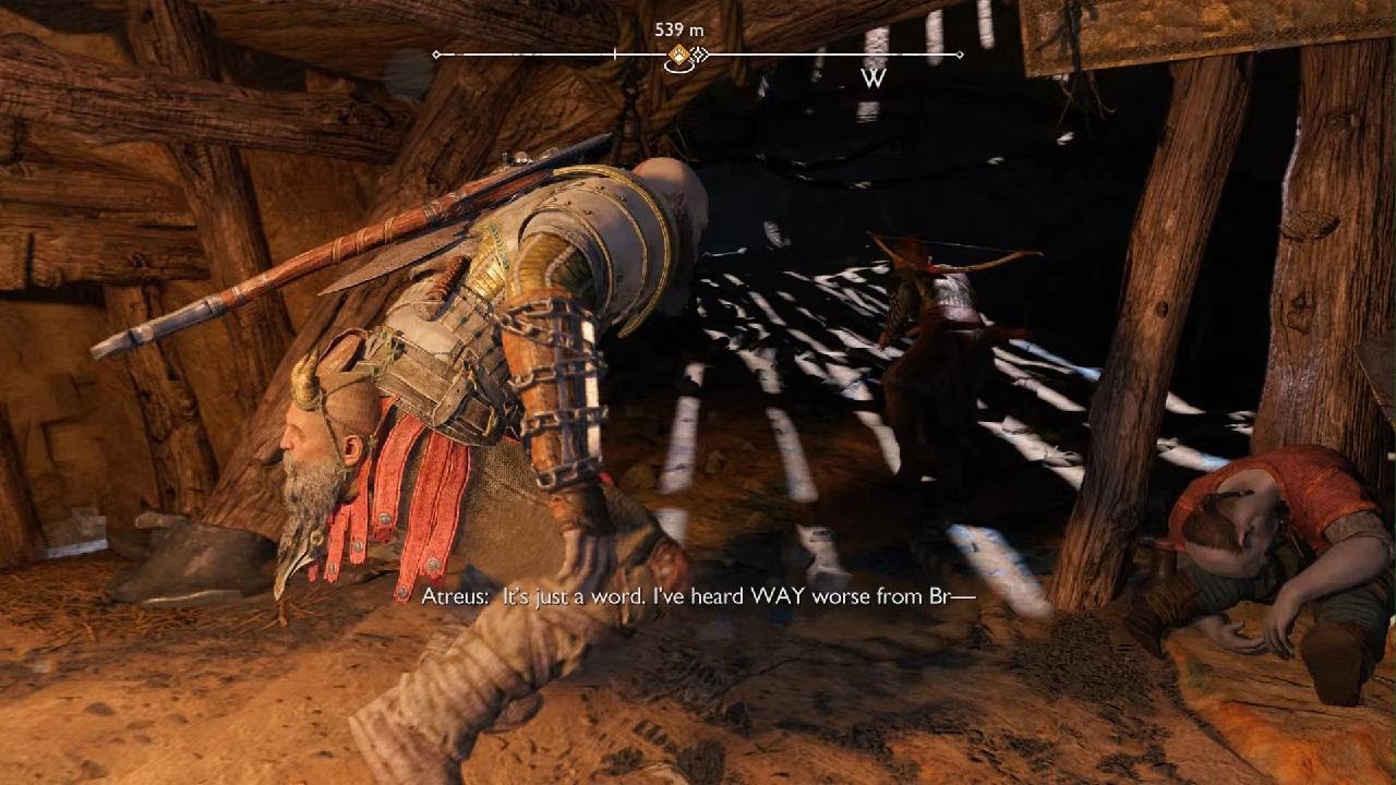 God of War Ragnarök Kratos Say Atreus Lost Control - YouTube