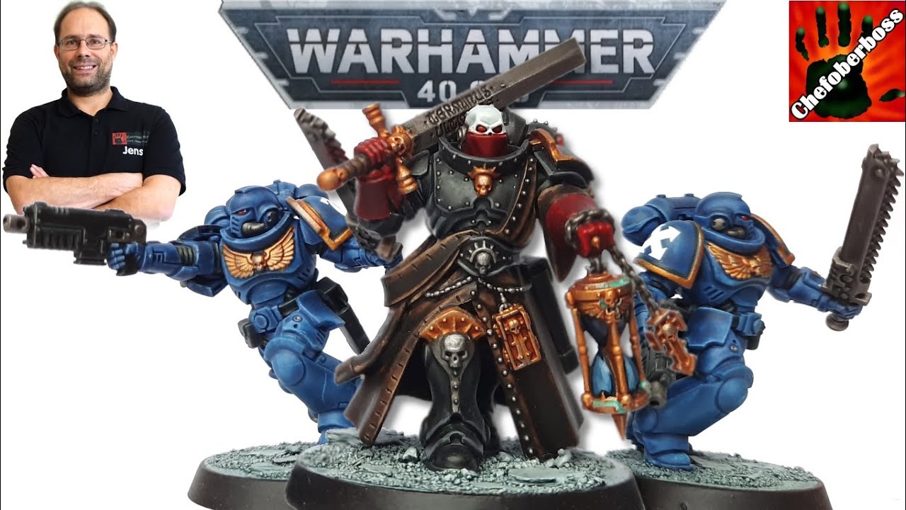 Wie bemalt man einen Primaris Judiciar für Warhammer 40.000 von Games ...